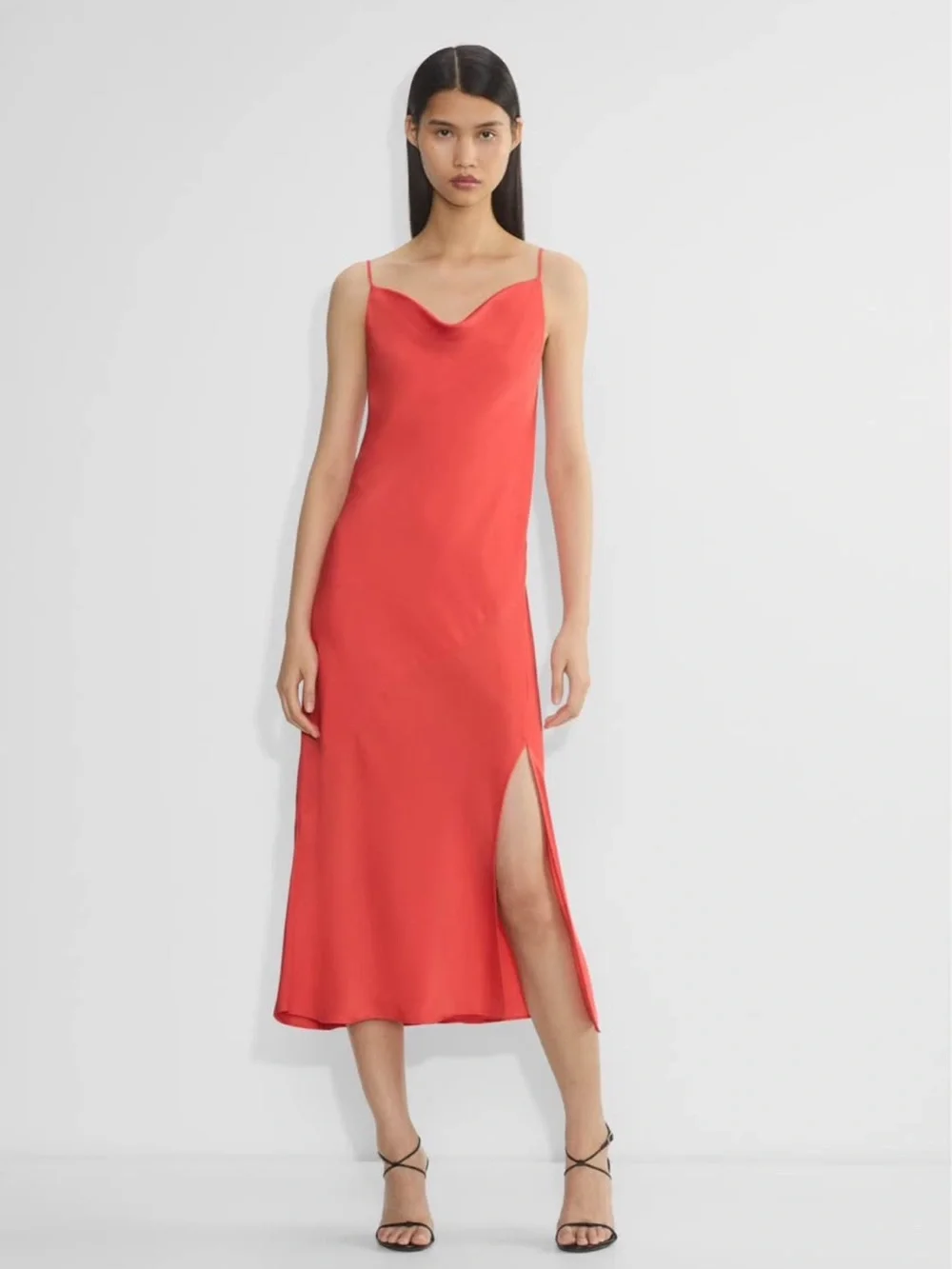 Babaton | Dresses | Babaton Fonda Satin Dress | Poshmark
